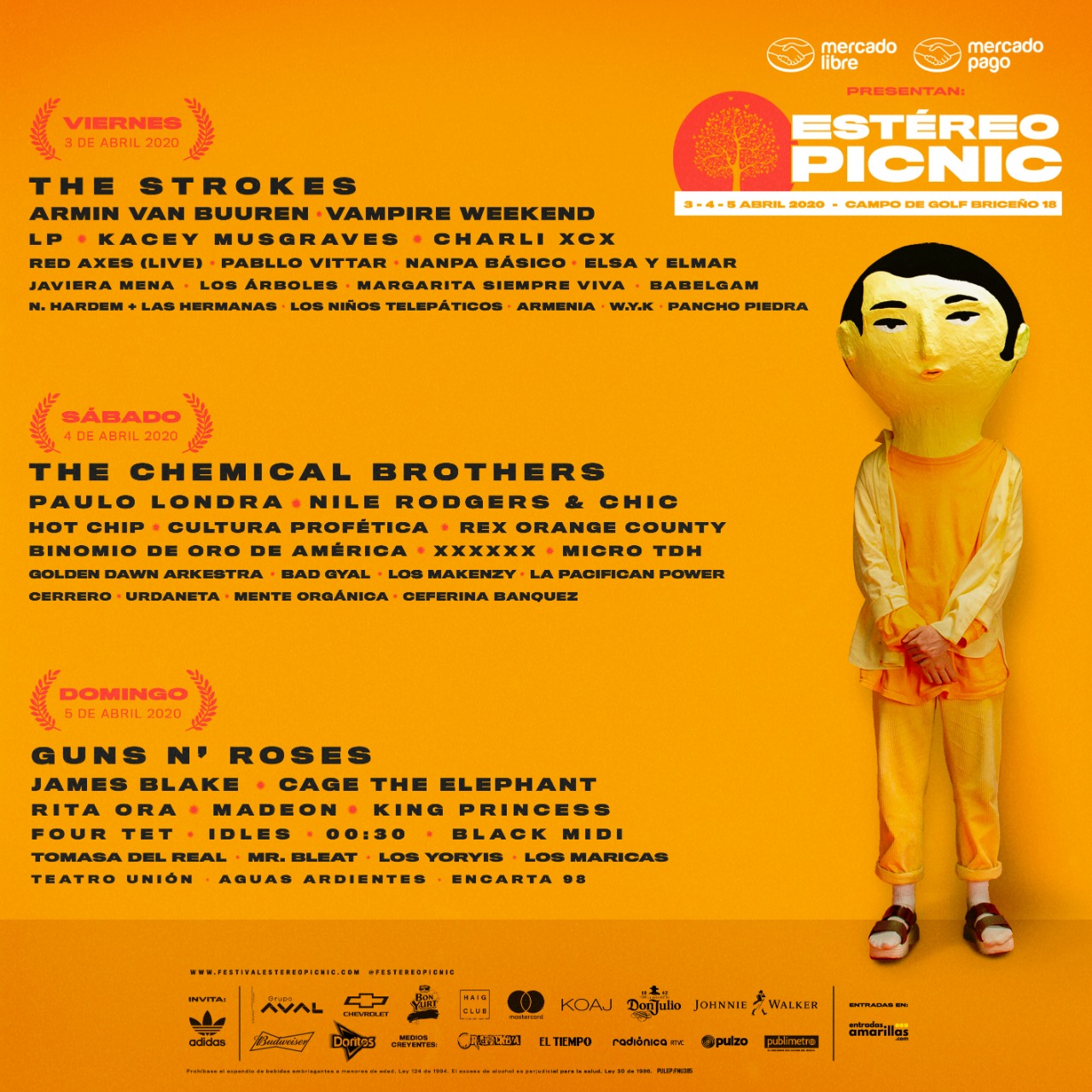 Lineup FEP 2020 | Latin-Roll.com